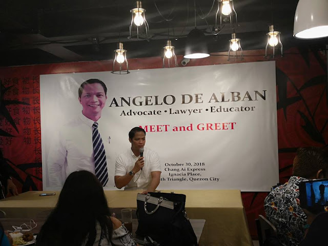 Lemon GreenTea: Meet and Greet with Senatoriable Angelo Castro De Alban