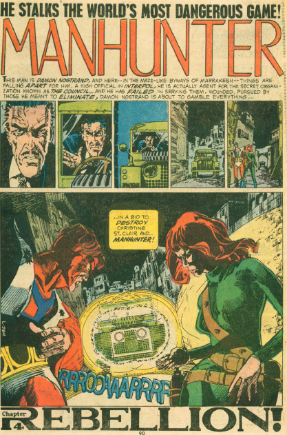 UN UNIVERSO DE VIÑETAS: 1973-MANHUNTER – Archie Goodwin y Walter Simonson
