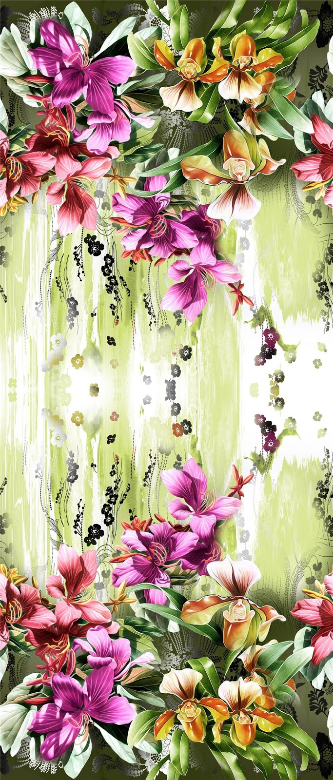PAINTING_Flower Design_Digital Print_1 | Joy Design Studio