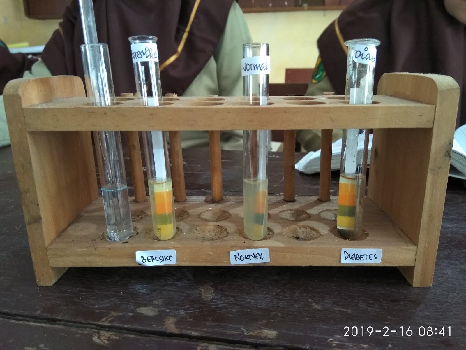 Praktikum Uji Kandungan Urin Manusia Oleh Kelas XI MIA 2 dan XI MIA 3 ...