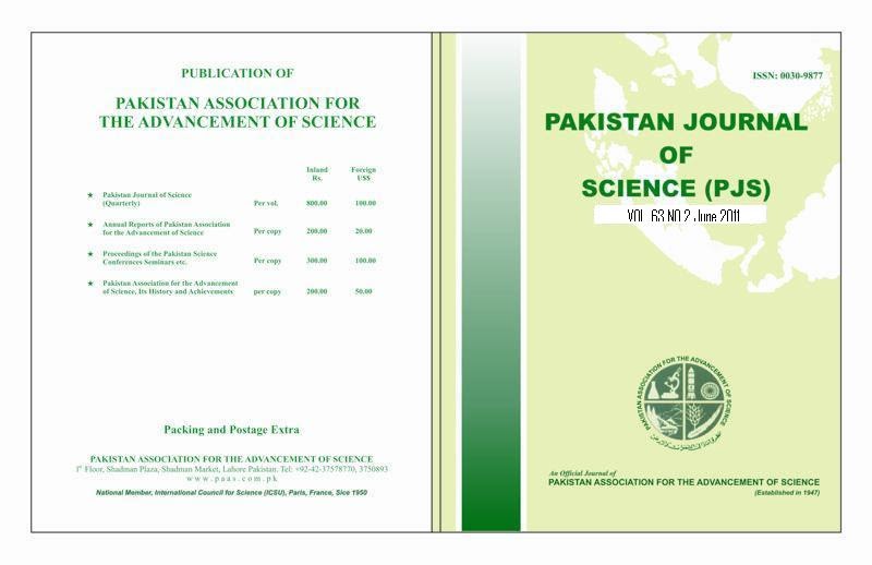 Pakistan Journal of Science | SCIENCE Pakistan
