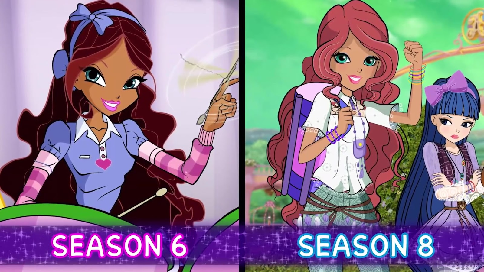 Winx Club fairies evolution from Season 1 to 8 🌟 - Winx Club All