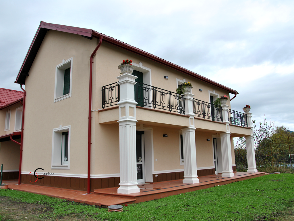 Coloane Decorative Polistiren - Fatade Case cu Tarasa | Profile ...