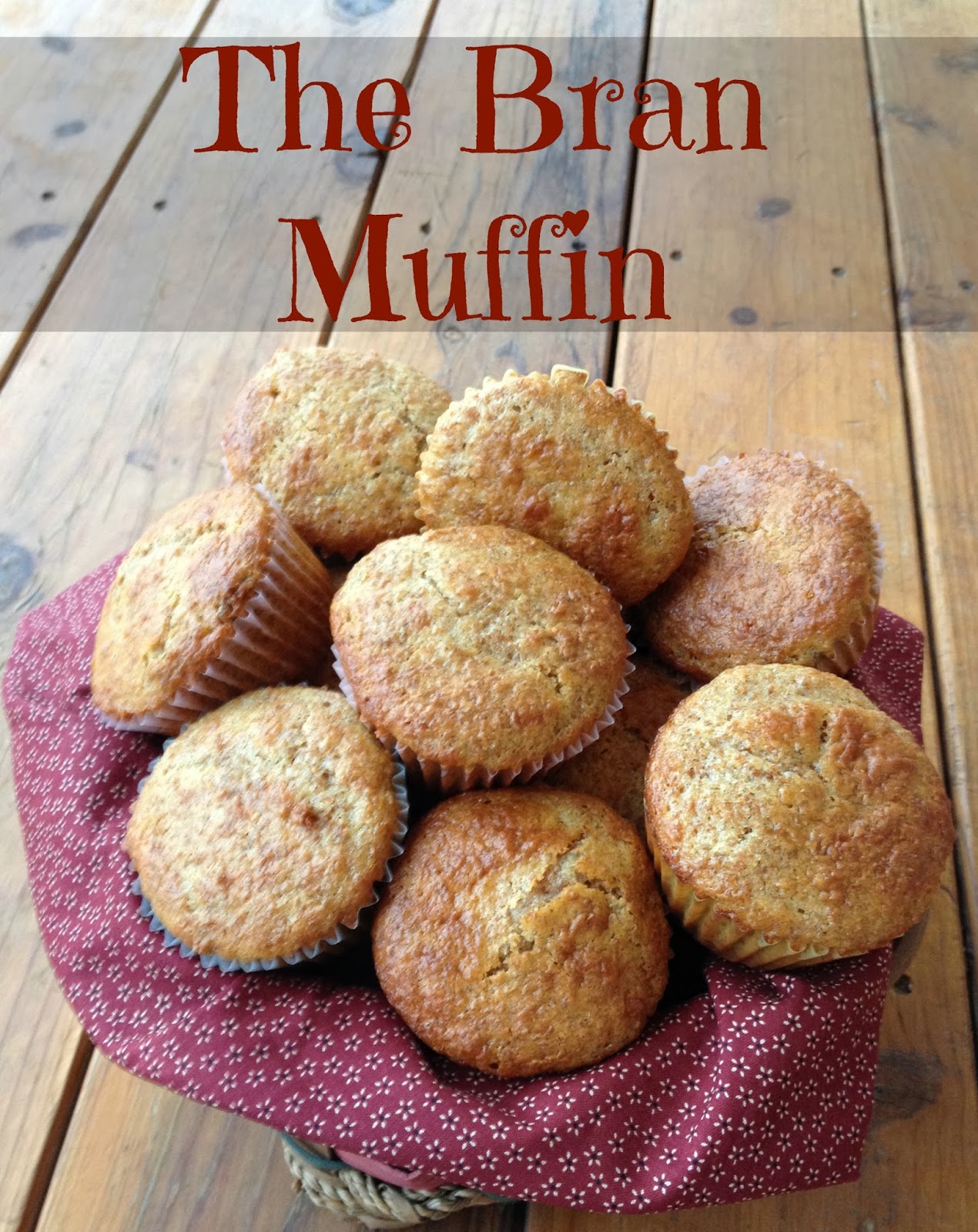 Home Run Recipes: Bran Muffins