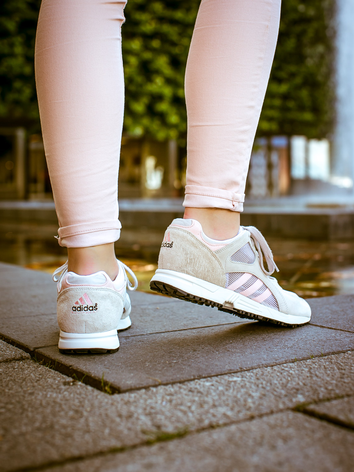 SOLEKITCHEN: adidas originals - Equipment Racing 91 womens - Pearl Grey