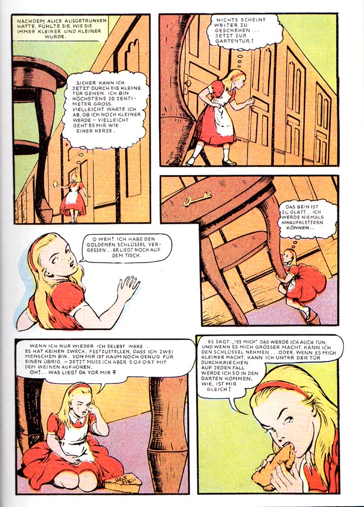 Alice big and small: Illustriete Klassiker - Another comic version.