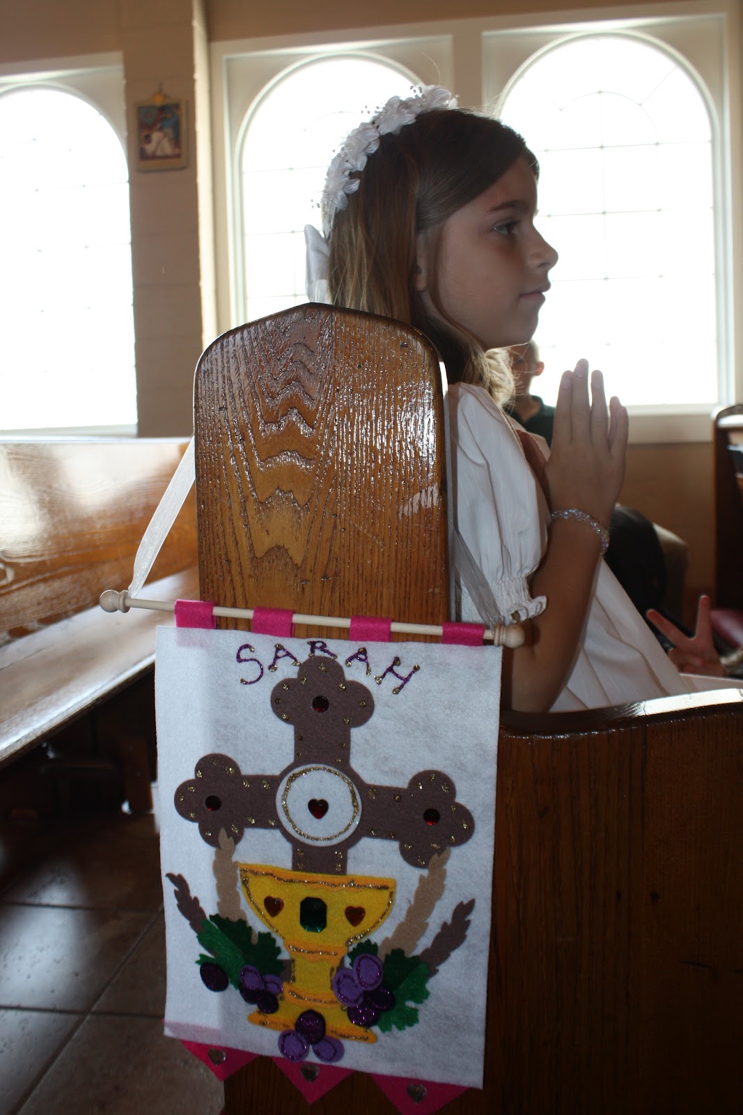 A Slice of Smith Life: Our Daughter's First Holy Communion