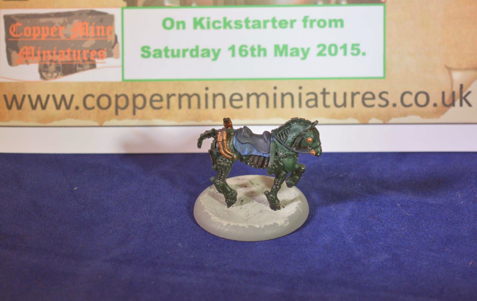Wargame News and Terrain: Copper Mine Miniatures: Steampunk Steamhorse ...