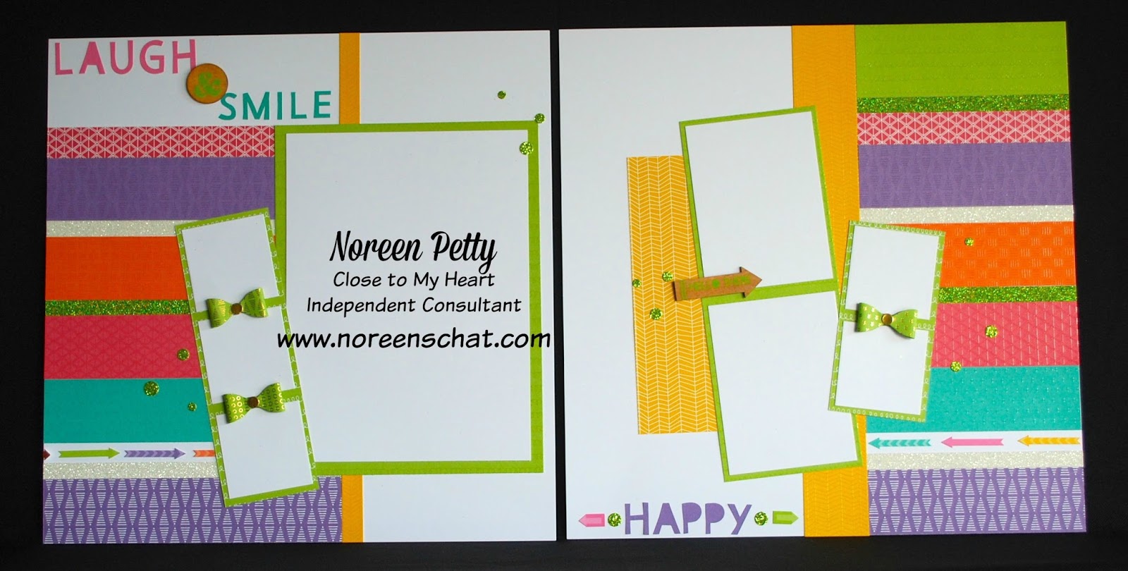 Noreen's Scrap N Chat: CTMH Fundamental Adventure Scrapbook Layout