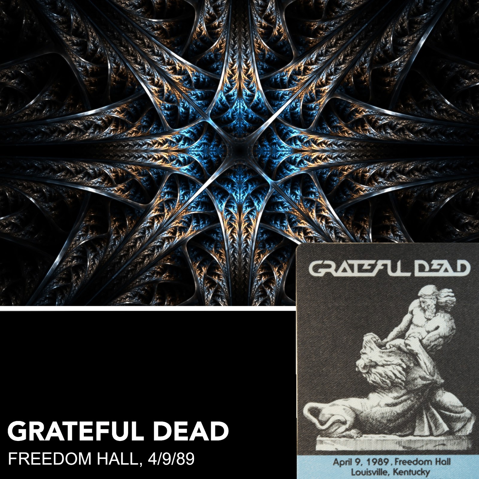 John's Custom Grateful Dead Album Cover Art