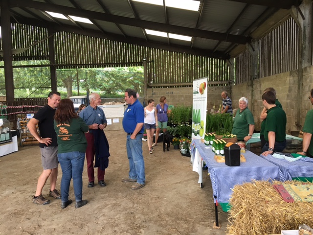 Ightham Mote Cobnuts Project: Open Farm Sunday at Mote Farm