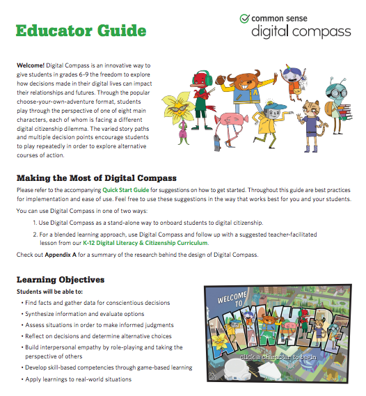 The Library Voice: Digital Compass....A Brand New Way To Teach Digital ...