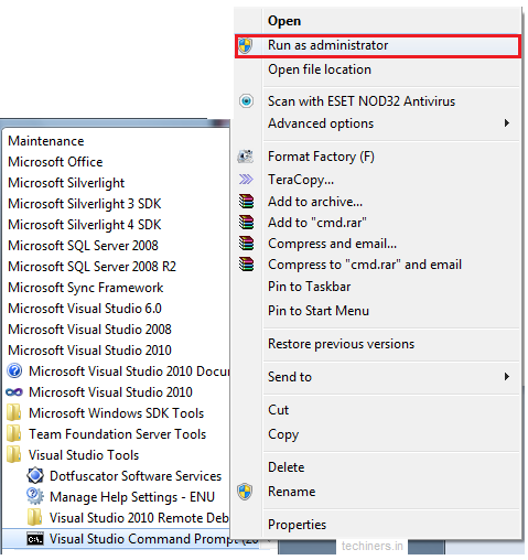 techiners.in: Encrypting and Decrypting connection string in .NET 4.0 techiners.in: Encrypting and Decrypting connection string in .NET 4.0