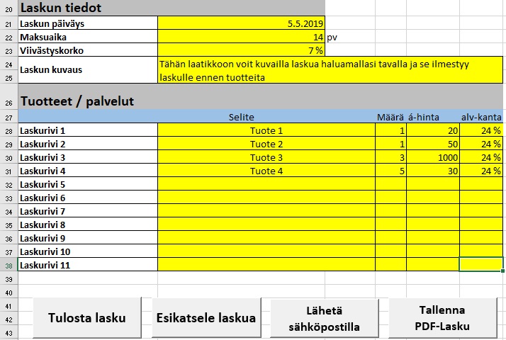 Laskutusohjelma yrityksille: Laskutusohjelma yrityksille