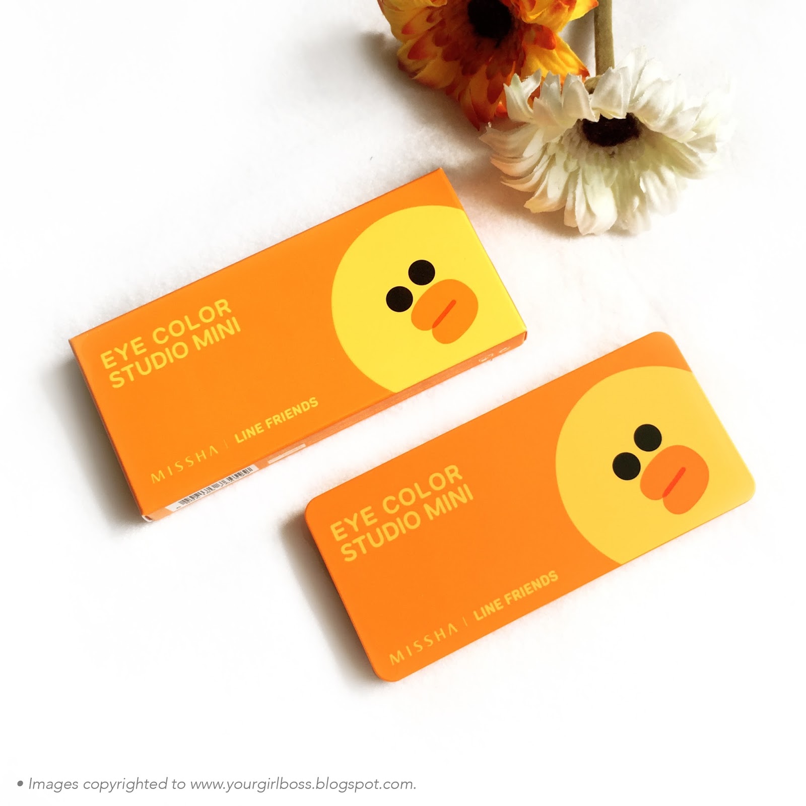 Missha - Line Friend's Sally Eye Color Studio Mini Palette Review ...