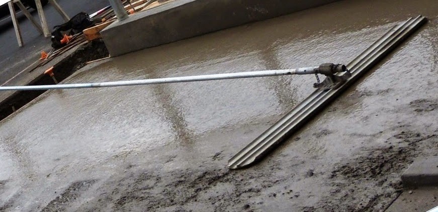 How to Compact Concrete in Sloping Surface?