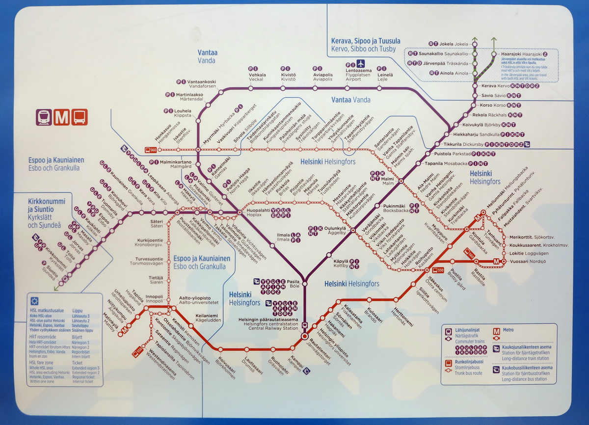 Robert Schwandl's Urban Rail Blog: HELSINKI - Metro, Rail & Tram 2018