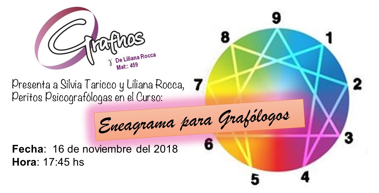 Instituto de Enseñanza Grafológica “GRAFHOS”: Curso: Eneagrama para ...