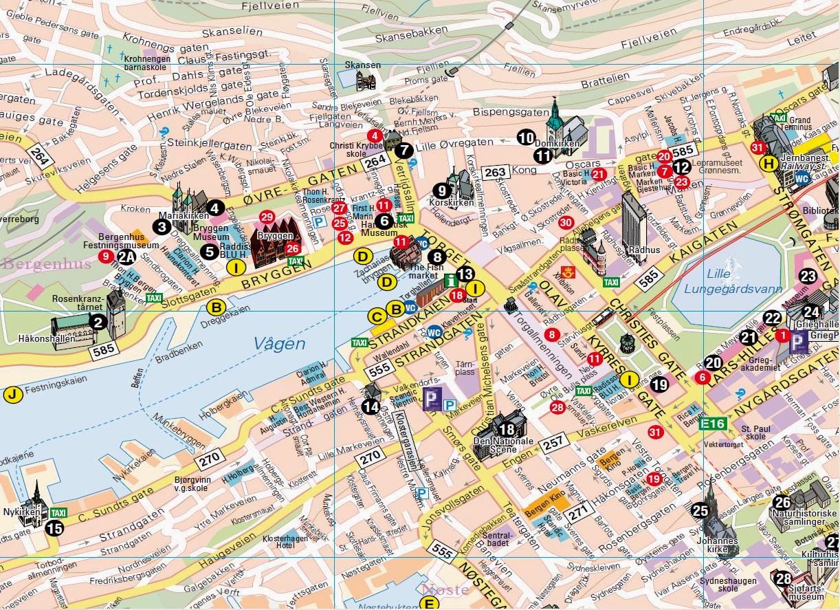 Moje Tanie Zwiedzanie: Przewodnik - Bergen