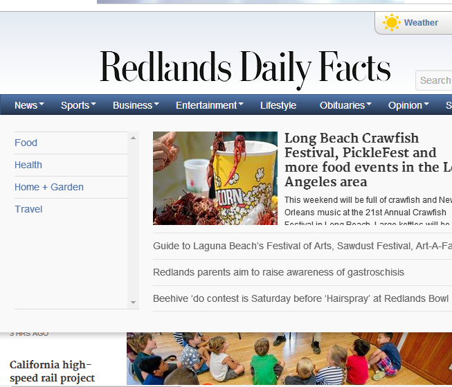 Redlands Daily Facts (E-Paper (Newspaper) -www.redlandsdailyfacts.com ...
