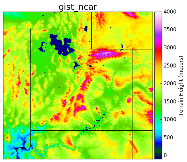Brian Blaylock S Python Blog Python Colormaps