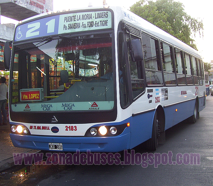 Colectibus - Zona de Buses: LINEA 21