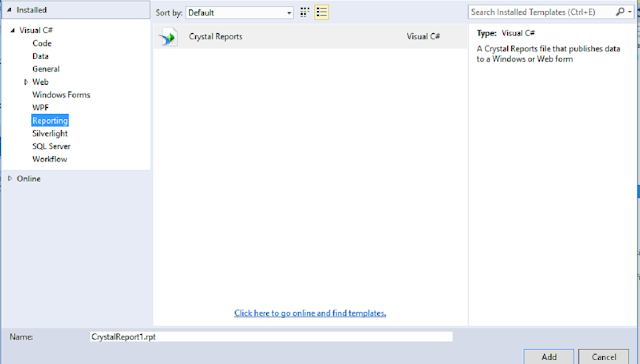 DOTNET: How to create crystal Reports with MVC.