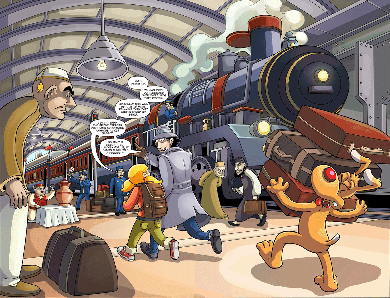 Next Time, Gadget!... Inspector Gadget's Ultimate Fan Blog: FIRST LOOK ...