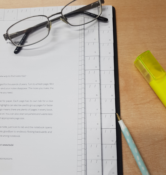 How to find your notes quicker with TABi range of notepad - Lifestyle ...