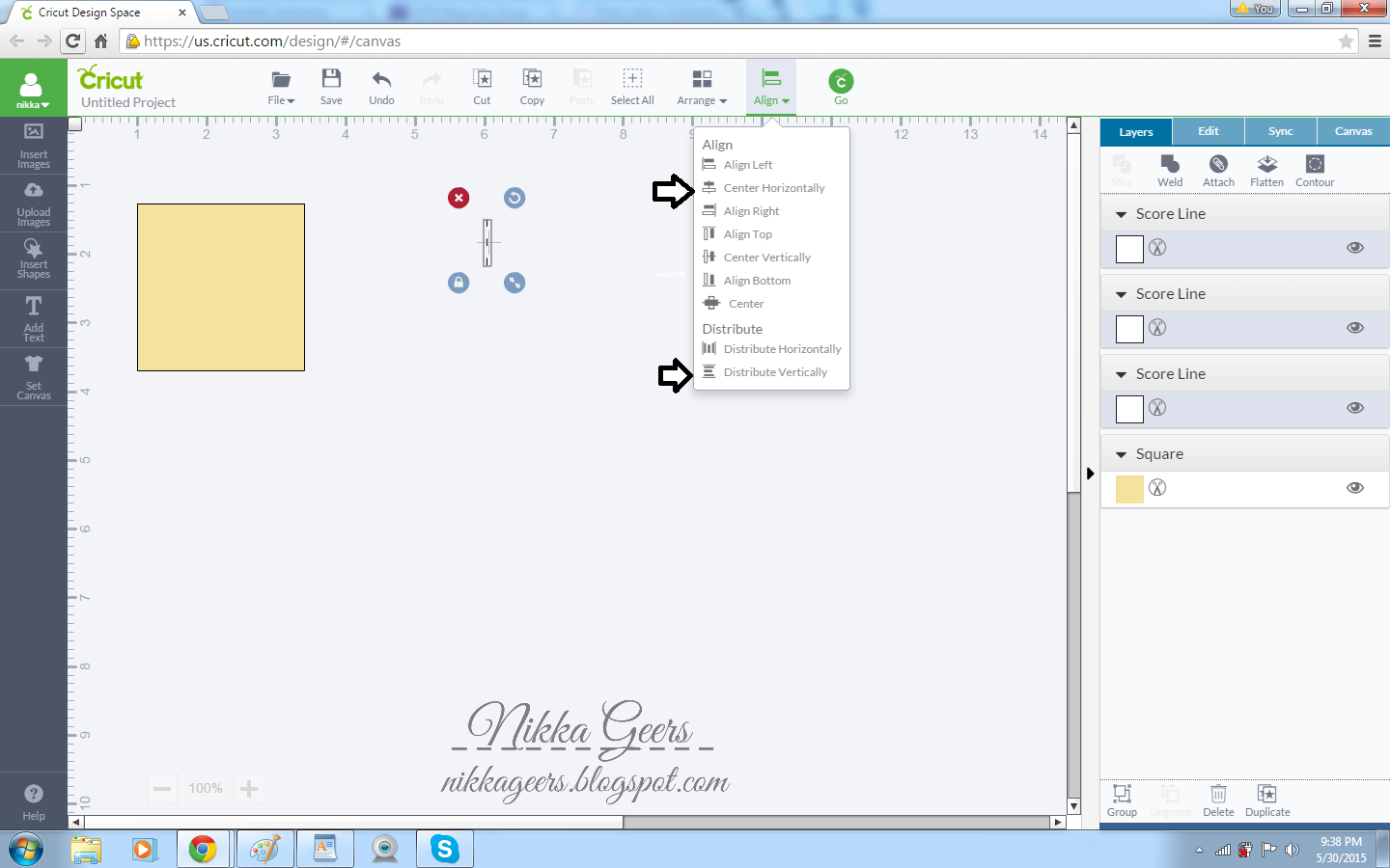 Create your Vision: Cricut Explore Tutorial - Faux Stitching