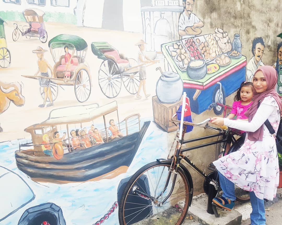 Muar Cultural Walk Tarikan baru Street Art