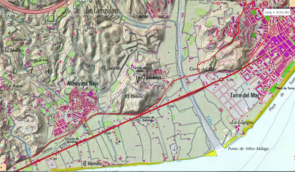 Legión Fénix: Caminata Almayate y Vuelta España