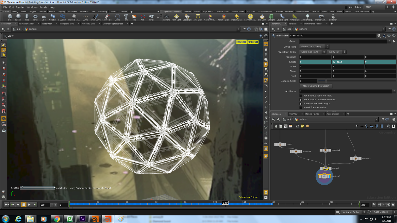 Houdini Pattern Animation