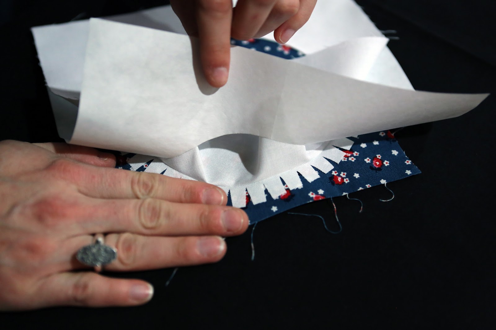 Sew Nomadic: Semi Simple Drunkard's Path