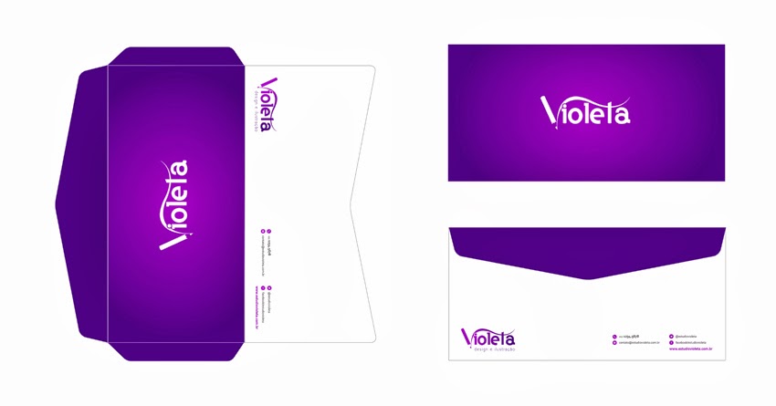 Bruna Sousa: Estúdio Violeta - Identidade Visual