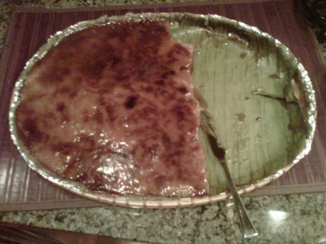 Suman sa Bilao (or Sweet Rice on Winnowing Basket)