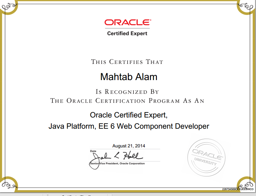 Sql Aggregate Functions My Oracle Ee Web Component Developer 1z0 899