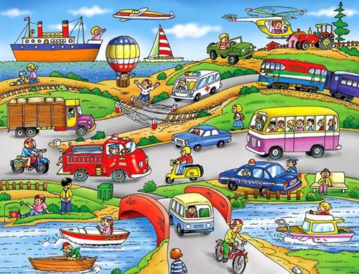 Preposition for transport IN/ON/BY