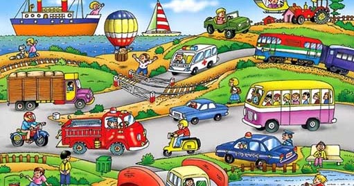 Preposition for transport IN/ON/BY