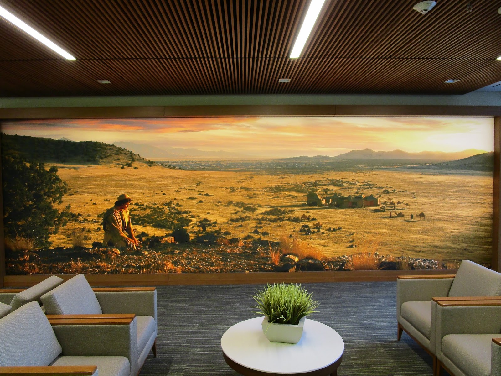 Elder Morley Haley Santa Fe Argentina Mission: Murals in the MTC