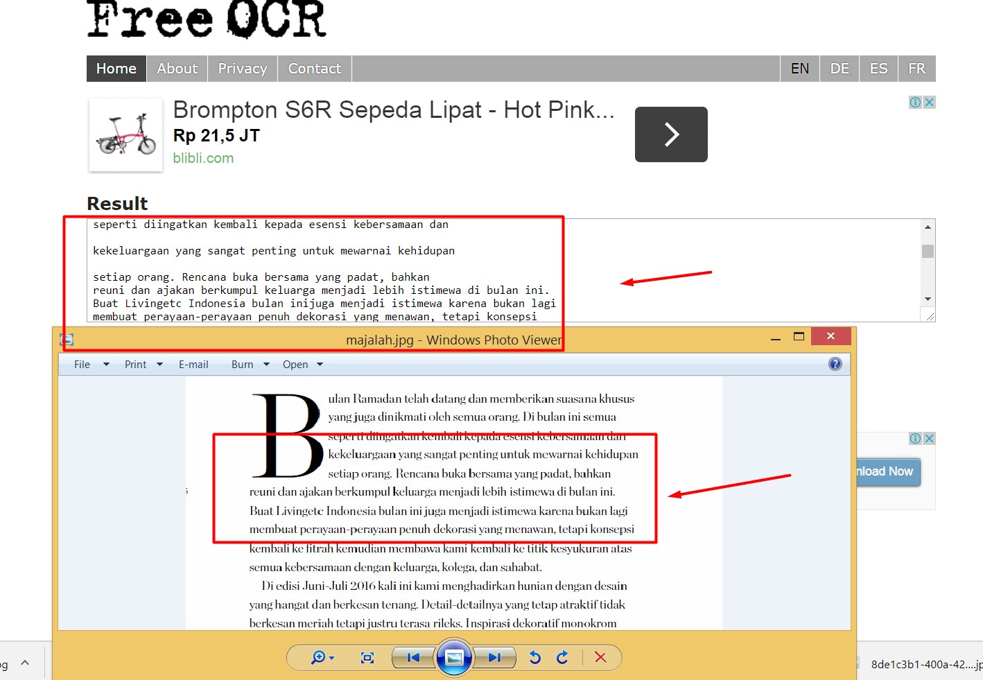 Cara mengubah jpg / file gambar berbentuk tulisan menjadi format txt ...