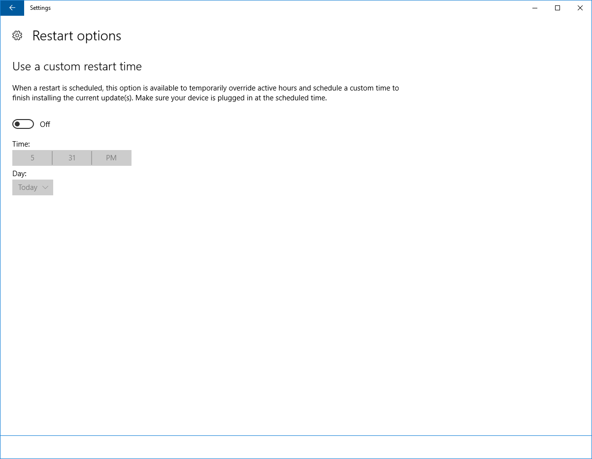 さっしーの試してみるか3: Windows Server 2016のRestart Option