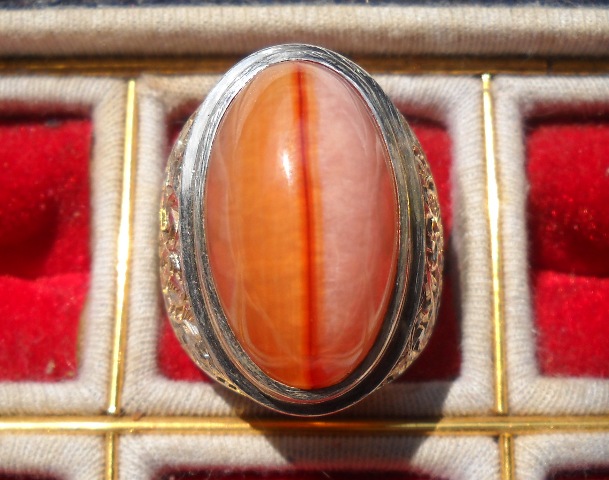 Lapak Batu Antik ( LBA ): KD12- Batu Pandan Kendit Merah... Antik ...