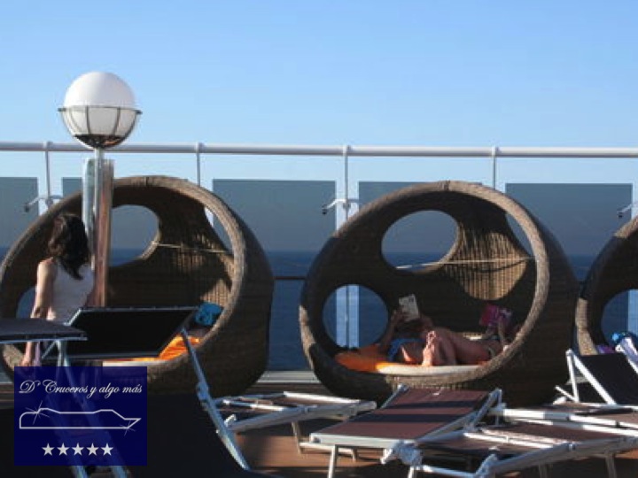 ⚓ Mundo D’ Cruceros y algo más ⚓ : ⚓ Area Solarium del MSC Splendida