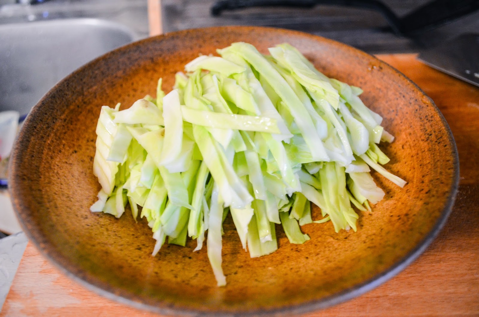 Baguettes et Cuillère: Riz Cantonais au chou vert