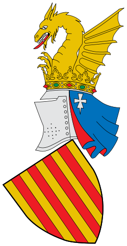 Heráldica en la Argentina: Escudo de la Generalitat Valenciana en un ...