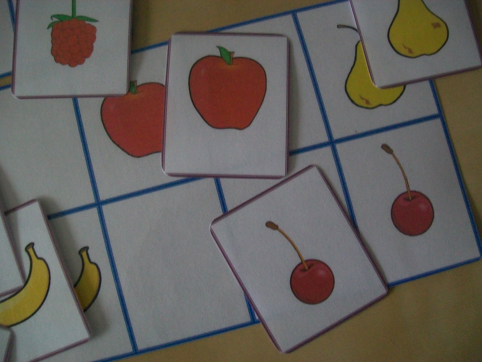 Boost Up Your French: Fruit Bingo Cards