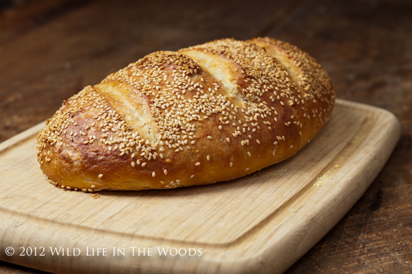 Semolina Sesame Artisan Bread - That Susan Williams