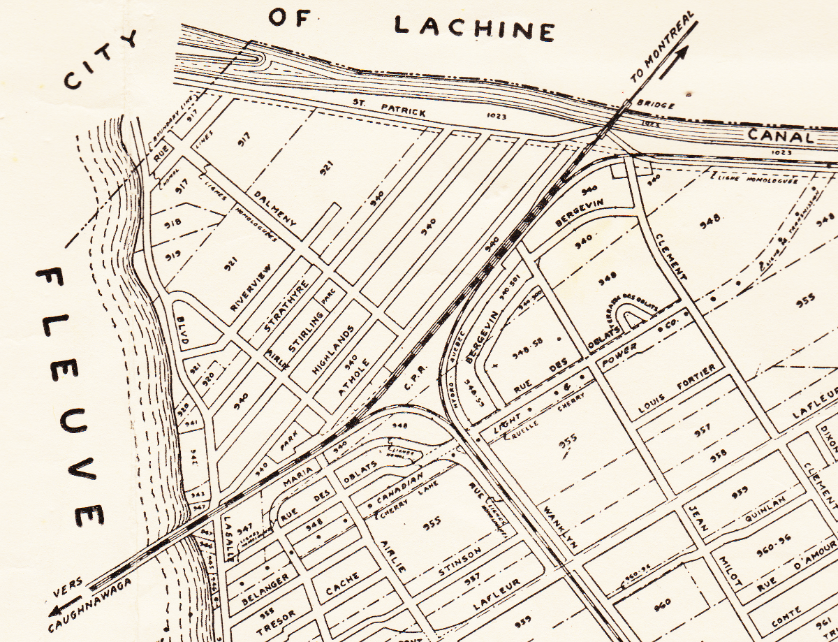 Rolly Martin Country: CNR 1954, Lachine and Ville LaSalle in the 1950s ...