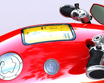 World Of The Super Cars: Ferrari-V4-Superbike-Concept